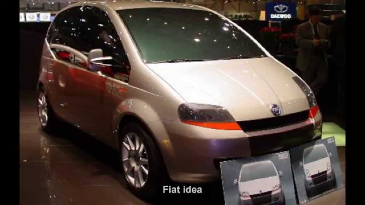 #1671. Fiat idea (Prototype Car) - YouTube