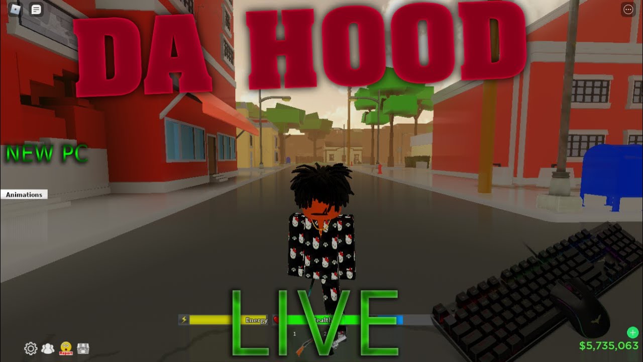 🔴🔥ROBLOX DA HOOD LIVE ⭐FAKE STAR TRYOUTS⭐ , RAIDS , AND 1V1'S🔥🔴 - YouTube
