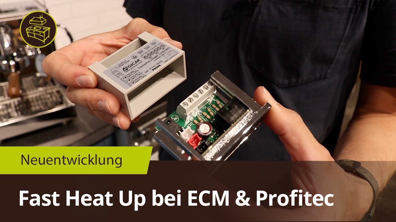 Neu: "Fast Heat Up" von ECM & Profitec - YouTube