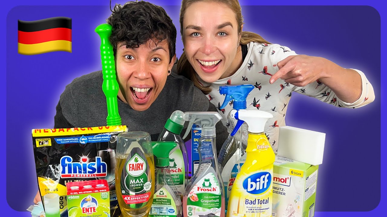 What Cleaning Products We Use To Keep Our German Home Clean - YouTube