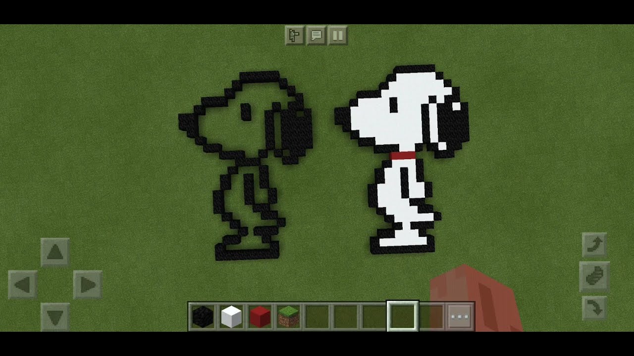 Snoopy de "Charlie Brown" | Minecraft - YouTube