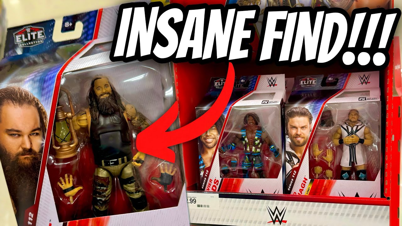 UNEXPECTED SURPRISE on WWE ACTION FIGURE Hunt at Target **NEW FINDS ...