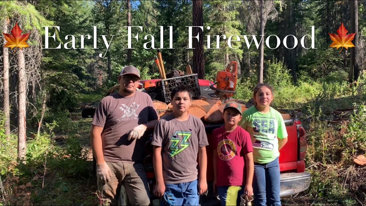 🍁 Firewood Cutting Early Fall 🍁 - YouTube
