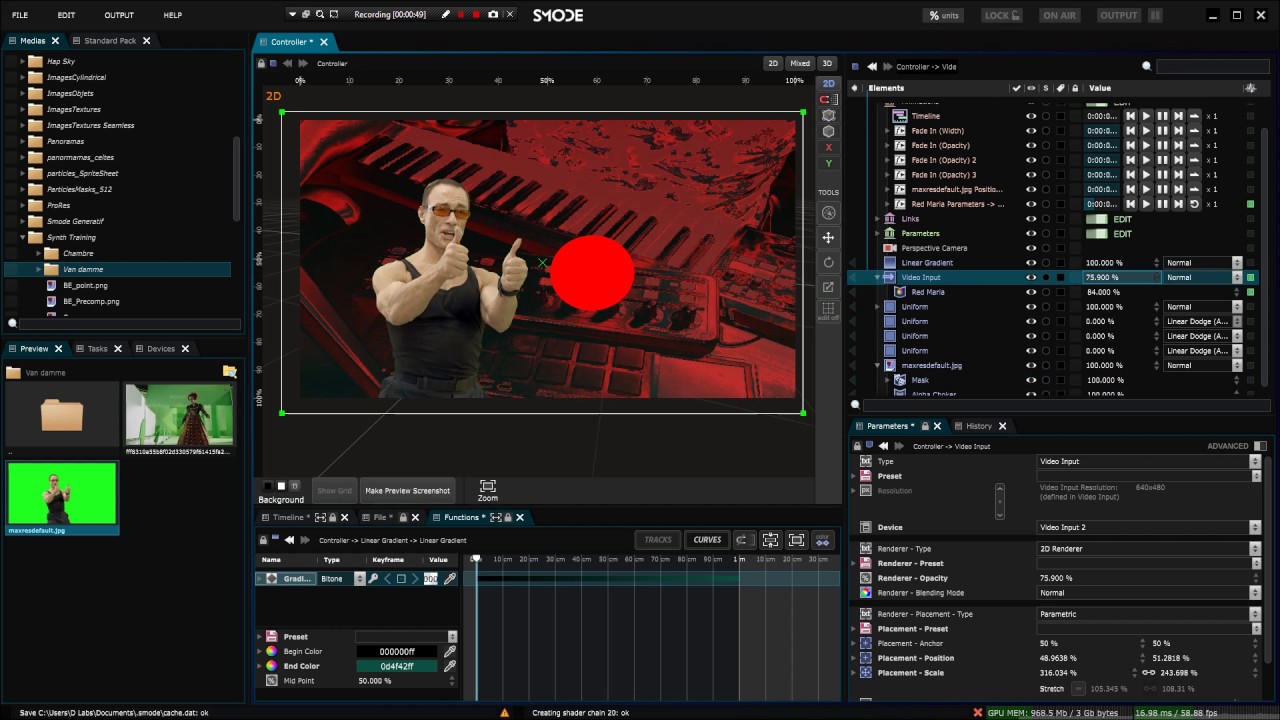 Awesome VJ set - YouTube