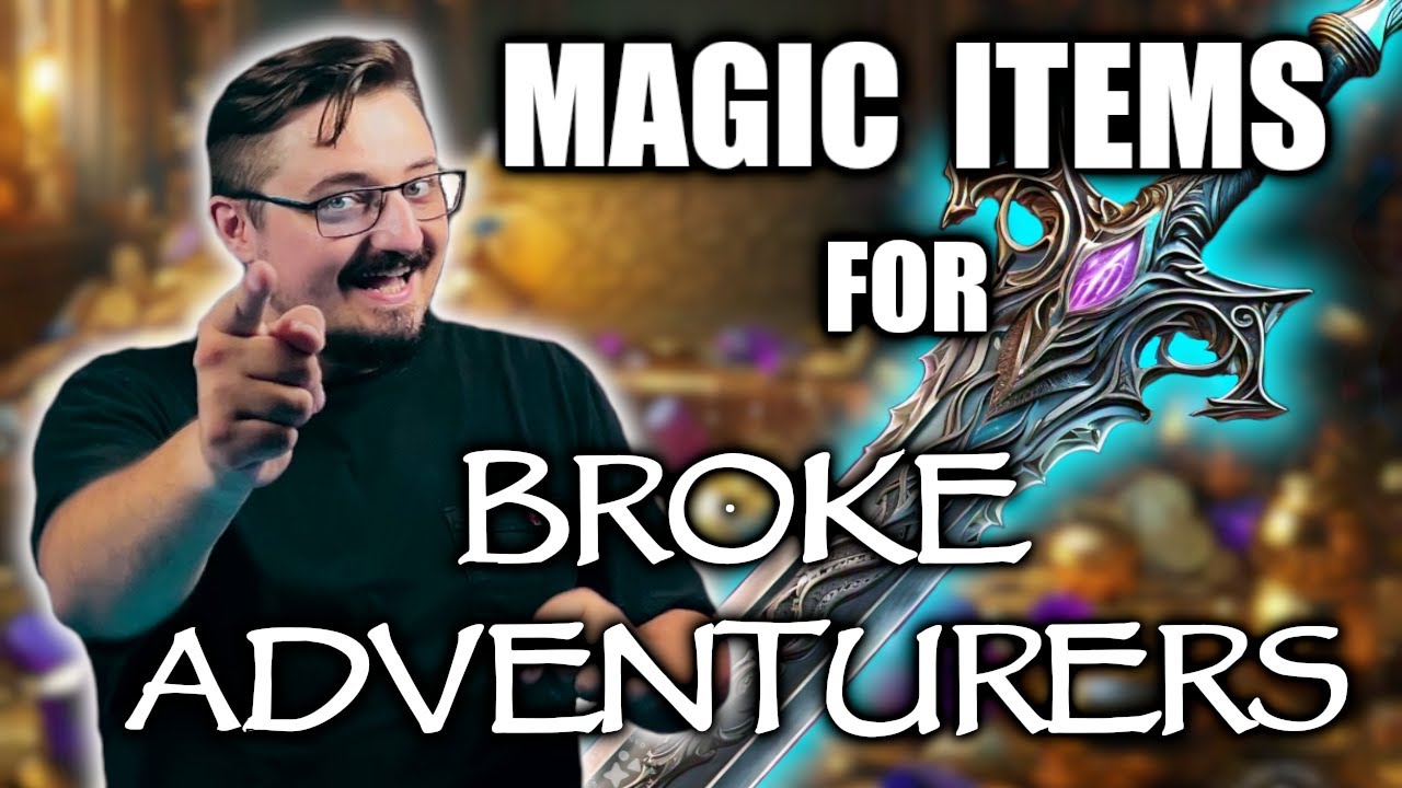 DnD Items You NEED for Your BROKE Party! - YouTube