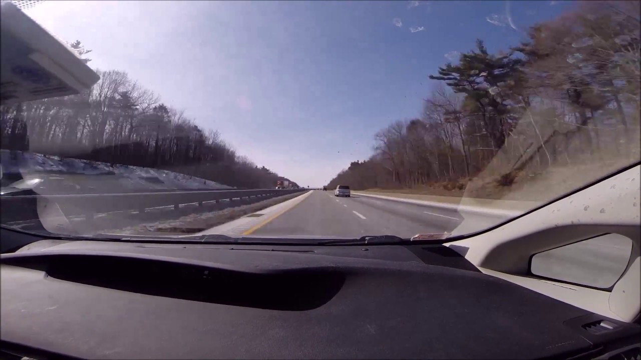 Driving to Springfield MA from Pepperell MA - YouTube