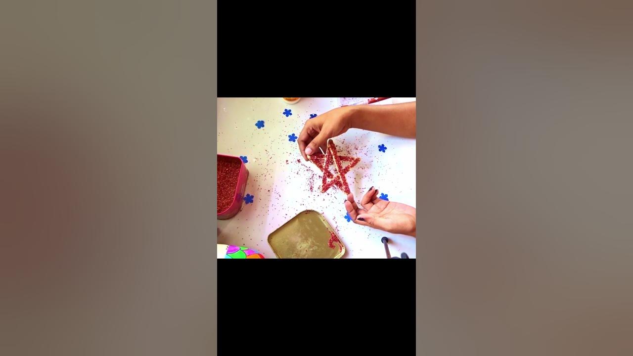 Ice Cream Stick Craft Ideas Christmas Tree Star Making Ice Cream Stick Star Diy Chota