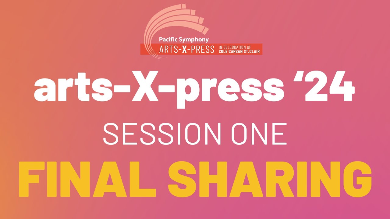 arts-X-press 2024 Final Sharing (Session 1) - YouTube