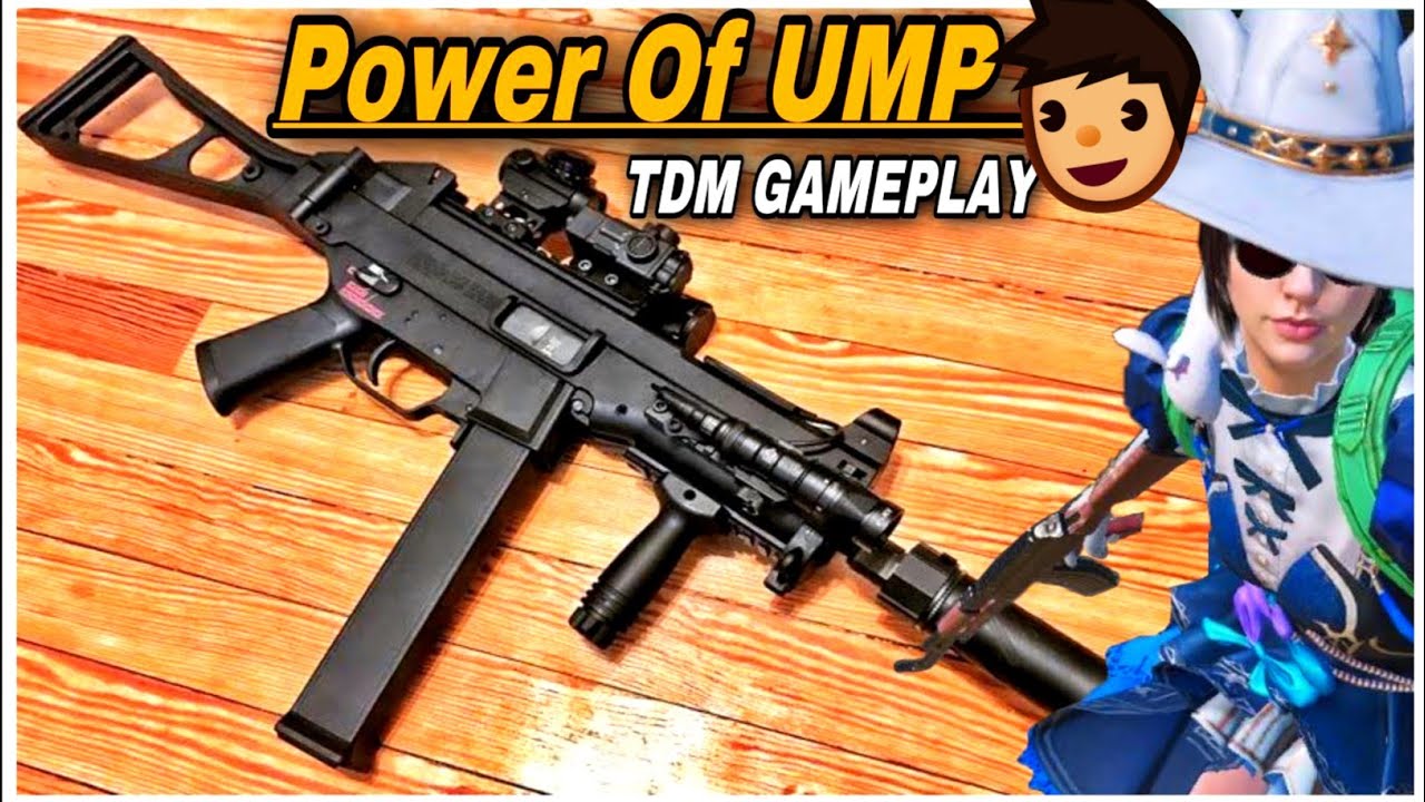 Power of UMP | UMP TDM | TDM Gameplay | My Brother Challenge me | PUBG ...