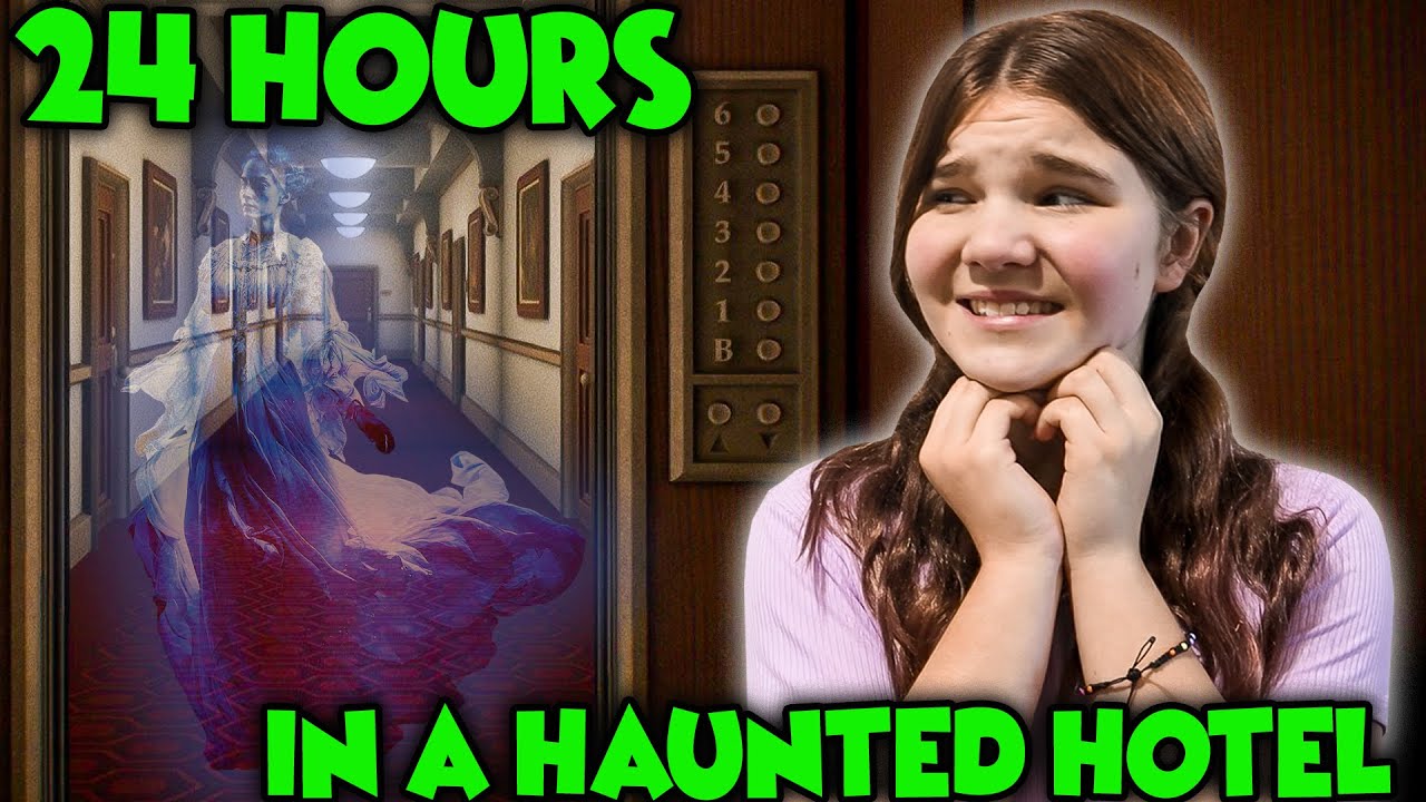 24 Hours In A Haunted Hotel..Gone Wrong - YouTube