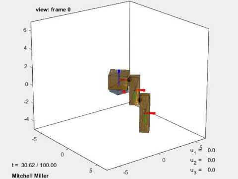 matlab unstable equilibrium to stable equilibrium - YouTube