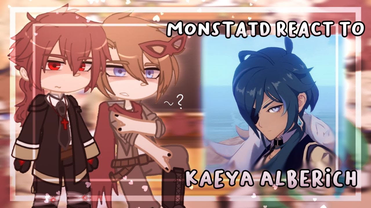 Mondstadt react to Kaeya Alberich and Diluc | Genshin impact | Gacha ...