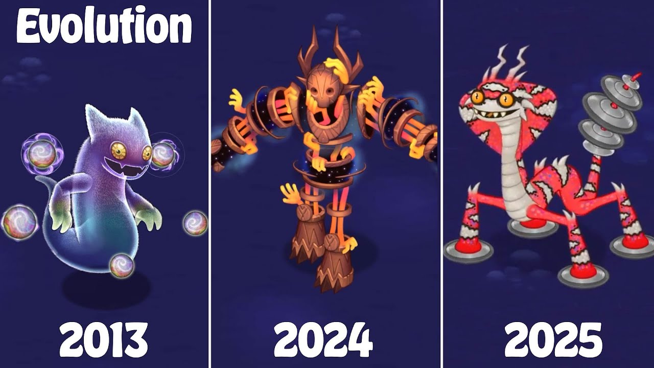 Ethereal Island Evolution - All New Rare & Epic Monsters | My Singing ...