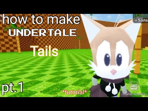 How to Make: Papyrus Tails in PolySonicRP (pt.1) - YouTube