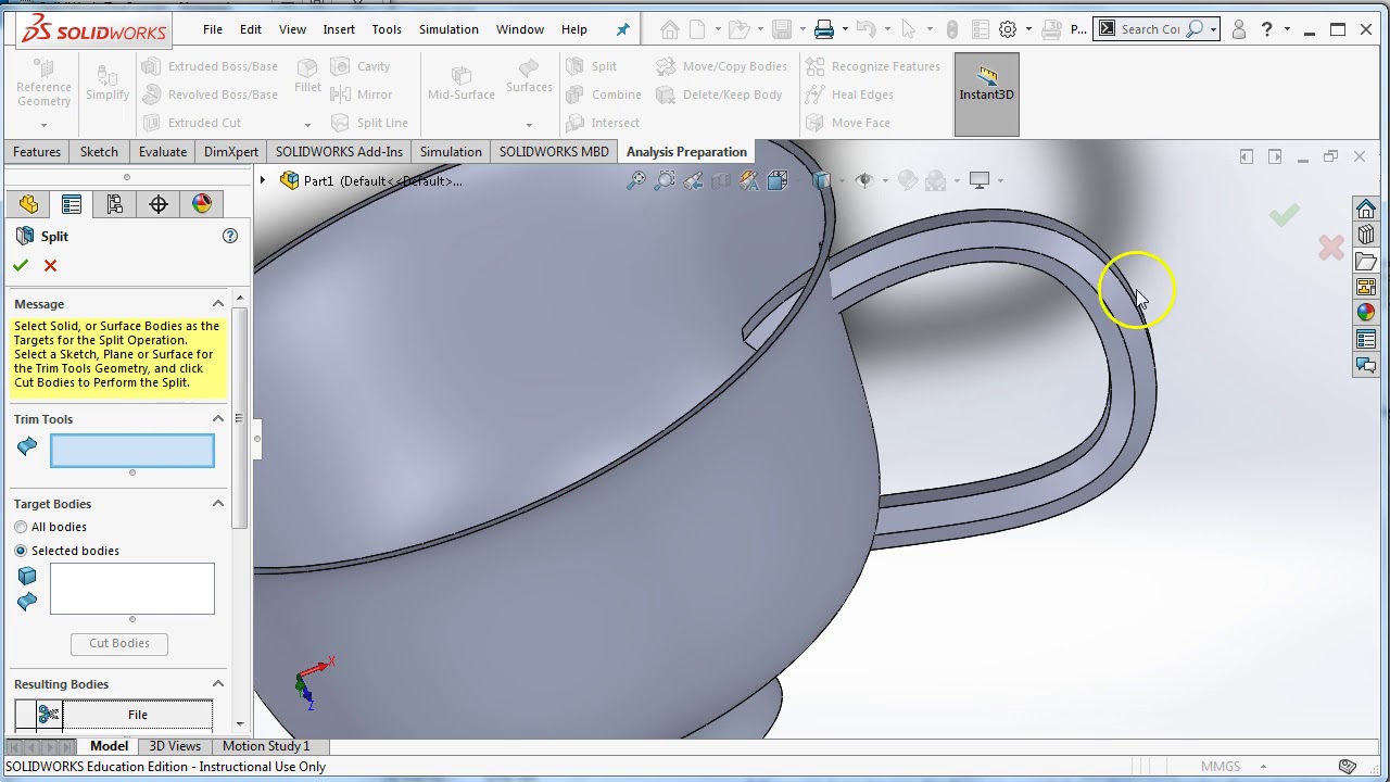 02 Teacup - SolidWorks - YouTube