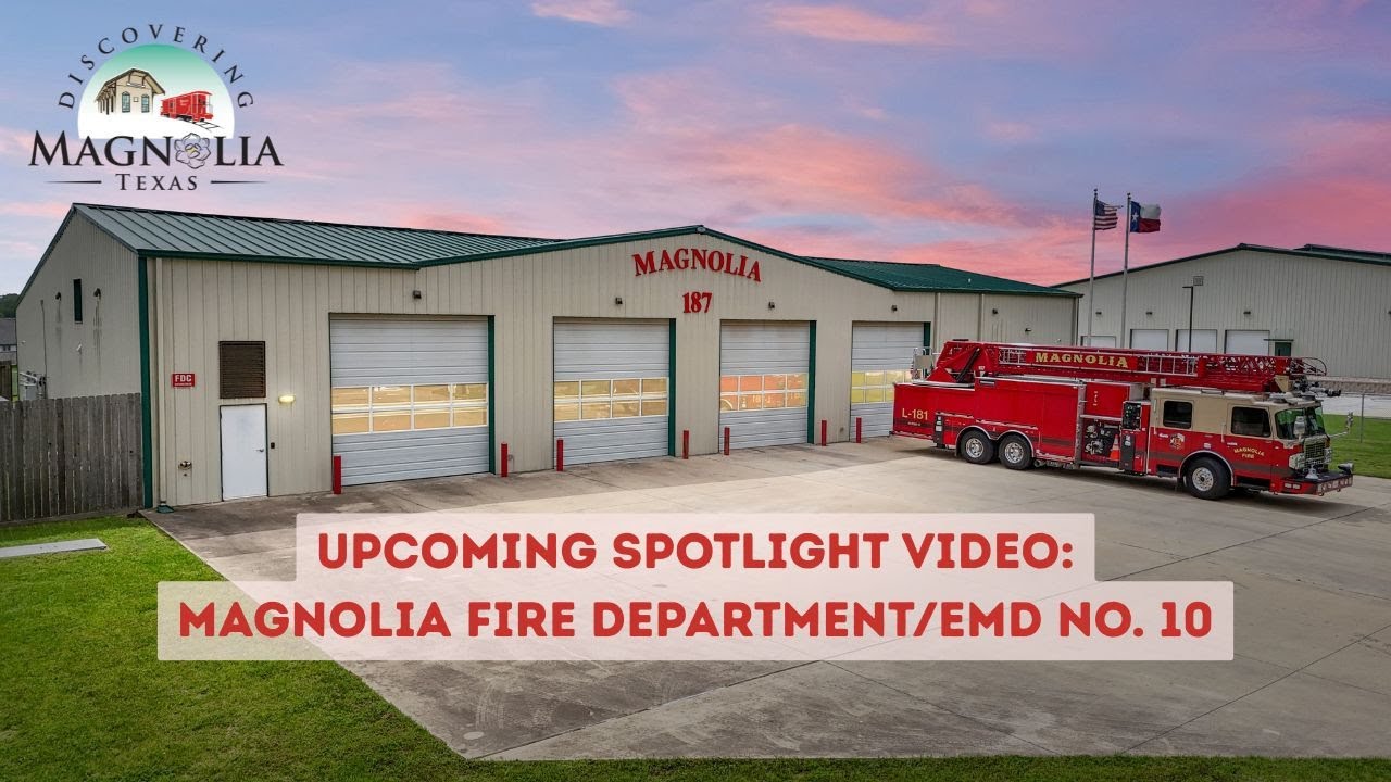 👨‍🚒 Coming Soon: An Inside Look at Magnolia Fire Department with Chief ...