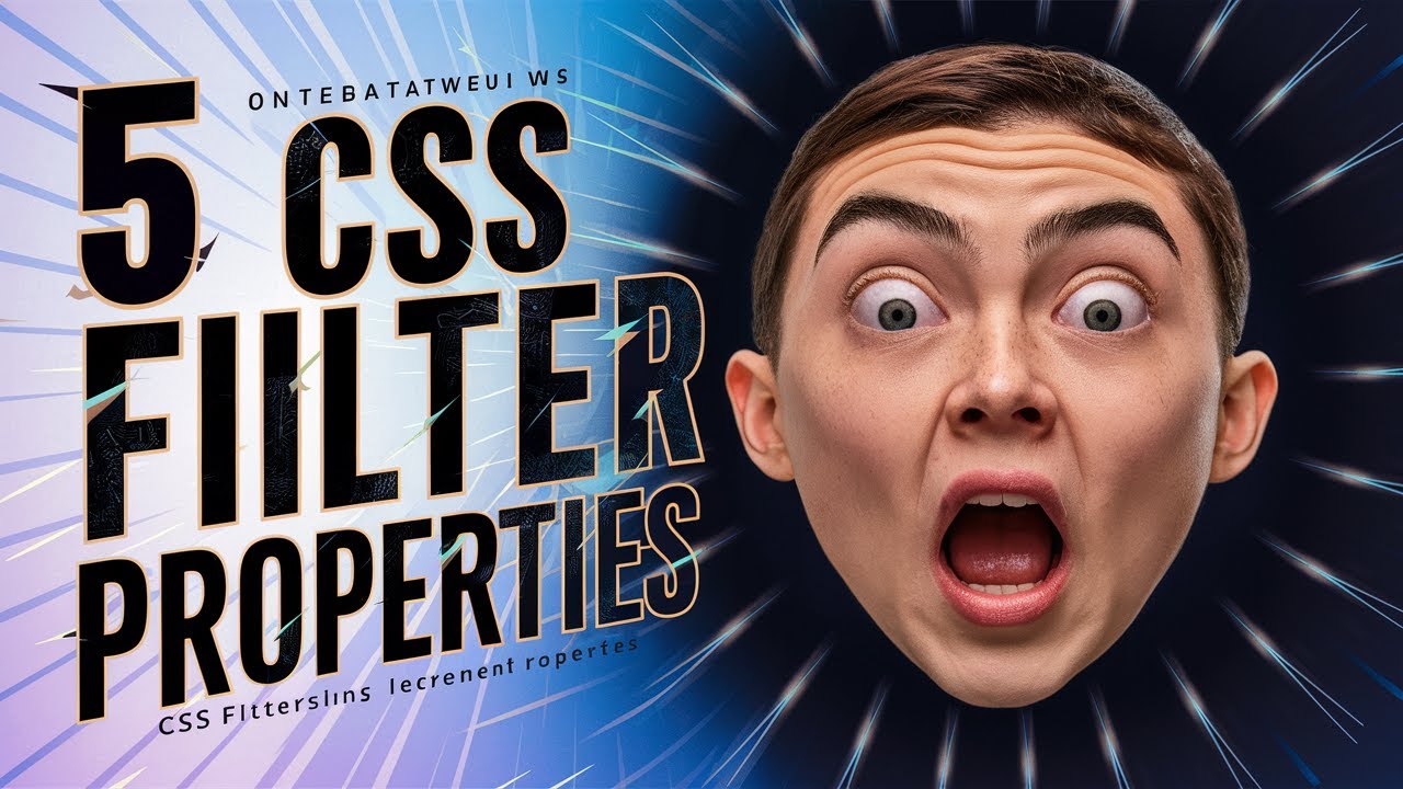 Try these 5 CSS Filter Properties In 2024‼ - YouTube