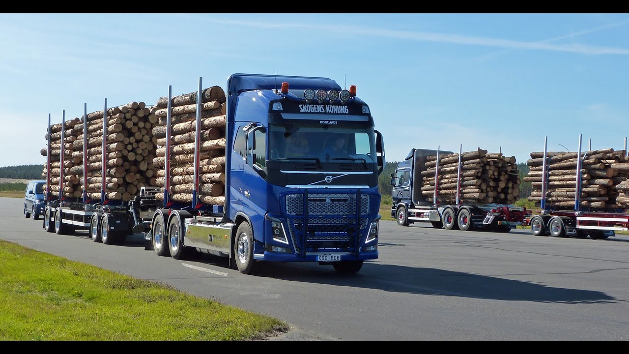The new Scania Streamline & Volvo FH16 -750 @ Samec 2013 - YouTube