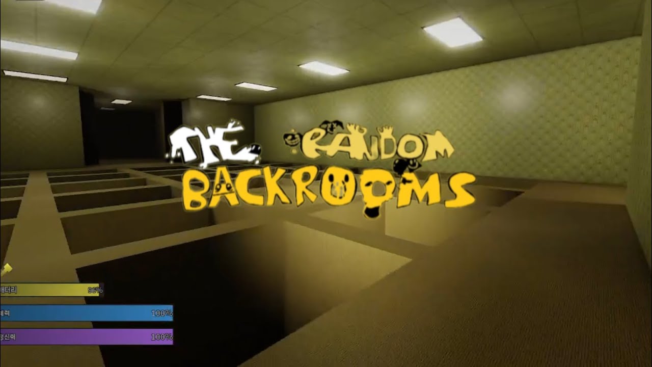 The Random Backrooms : level 0 - YouTube
