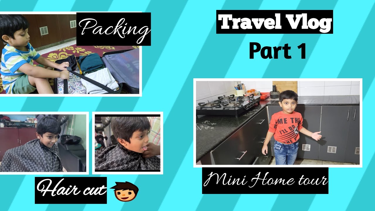 Travel Vlog/Packing/Mini Home Tour/Hair cut... - YouTube