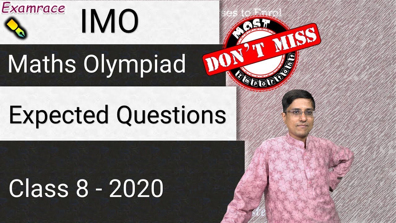 IMO Level 1 IMO Level 2 NSTSE PRMO Maths Olympiad Class 8 Expected imo-level-1-imo-level-2-nstse-prmo-maths-olympiad-class-8-expected