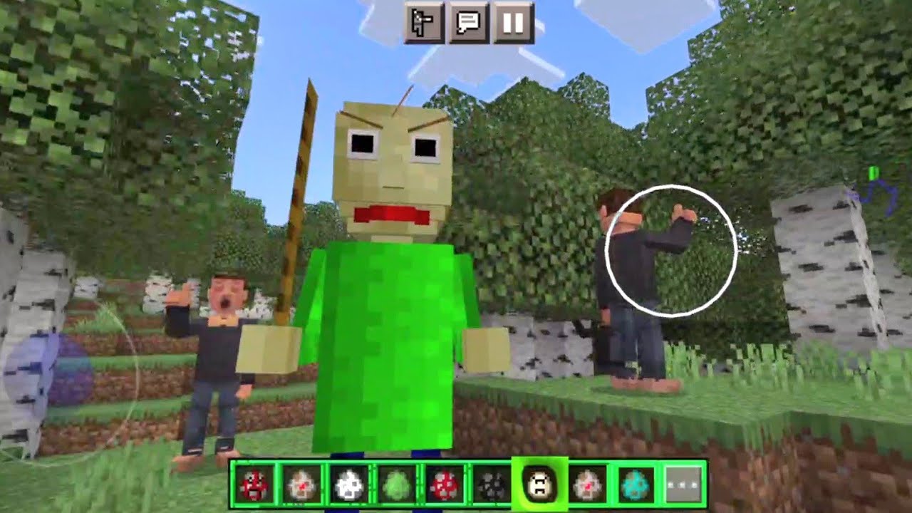 Baldi's basics Addons Minecraft PE mod - YouTube