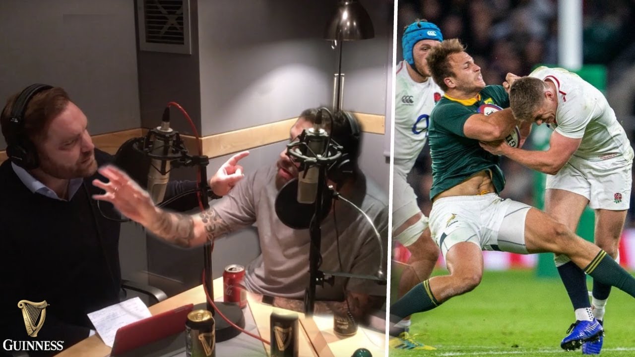 The Rugby Pod get heated over THAT tackle - YouTube