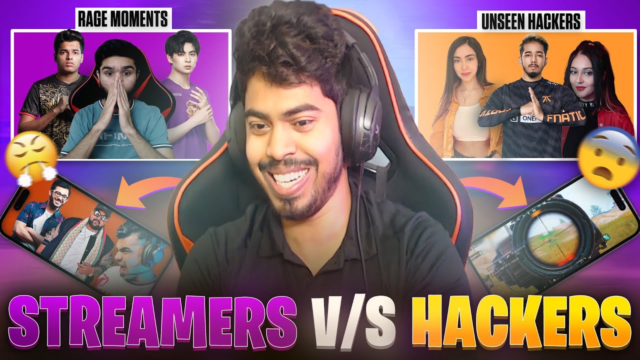 Streamers vs Hackers ft @CarryMinati @officialscoutop @MortaLyt - YouTube