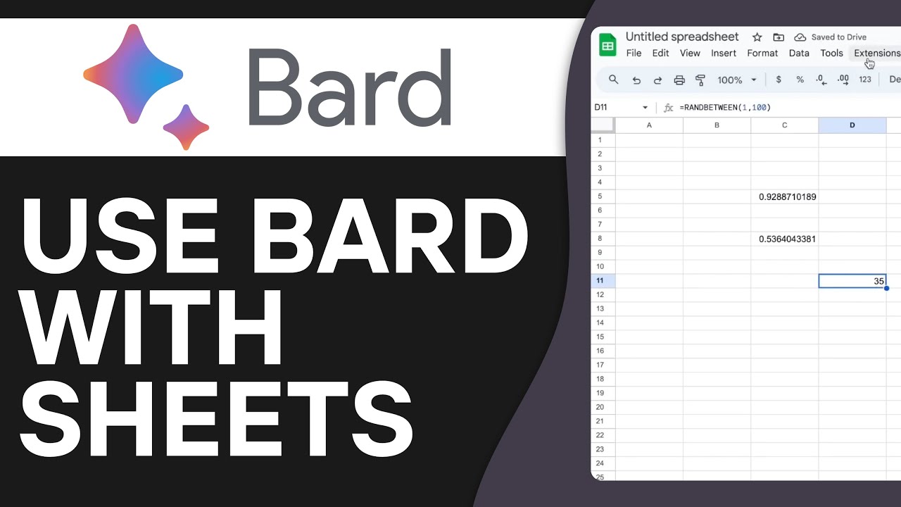 How to Use Google Bard with Google Sheets (2026) - YouTube