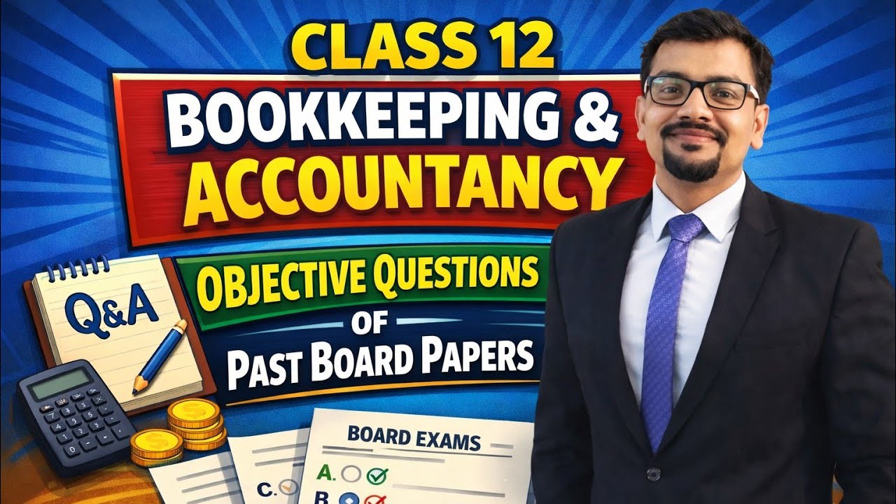 Class 12 Book-Keeping & Accountancy – Board MCQ Questions Part 1 - YouTube