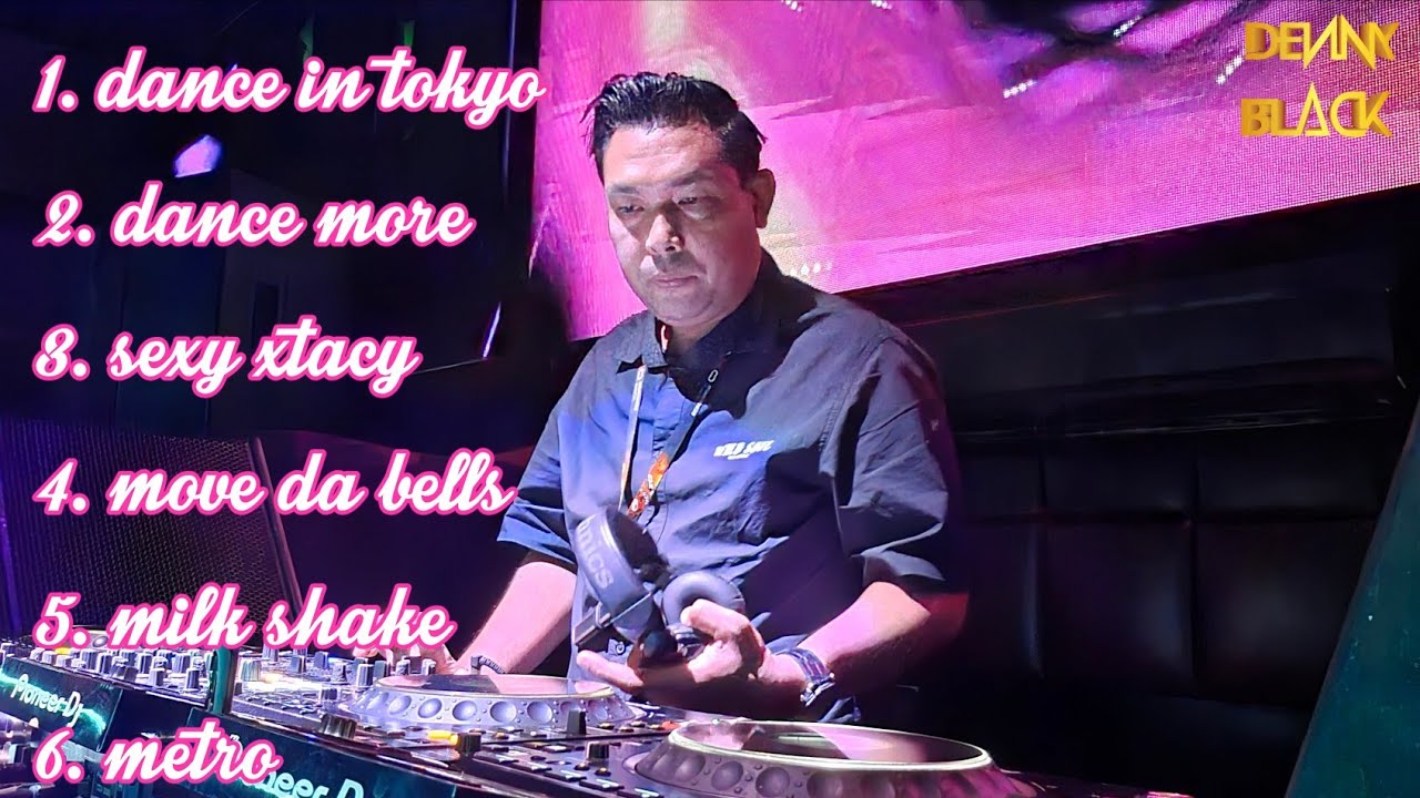 DANCE IN TOKYO mixtape DJ DENNY BLACK - YouTube