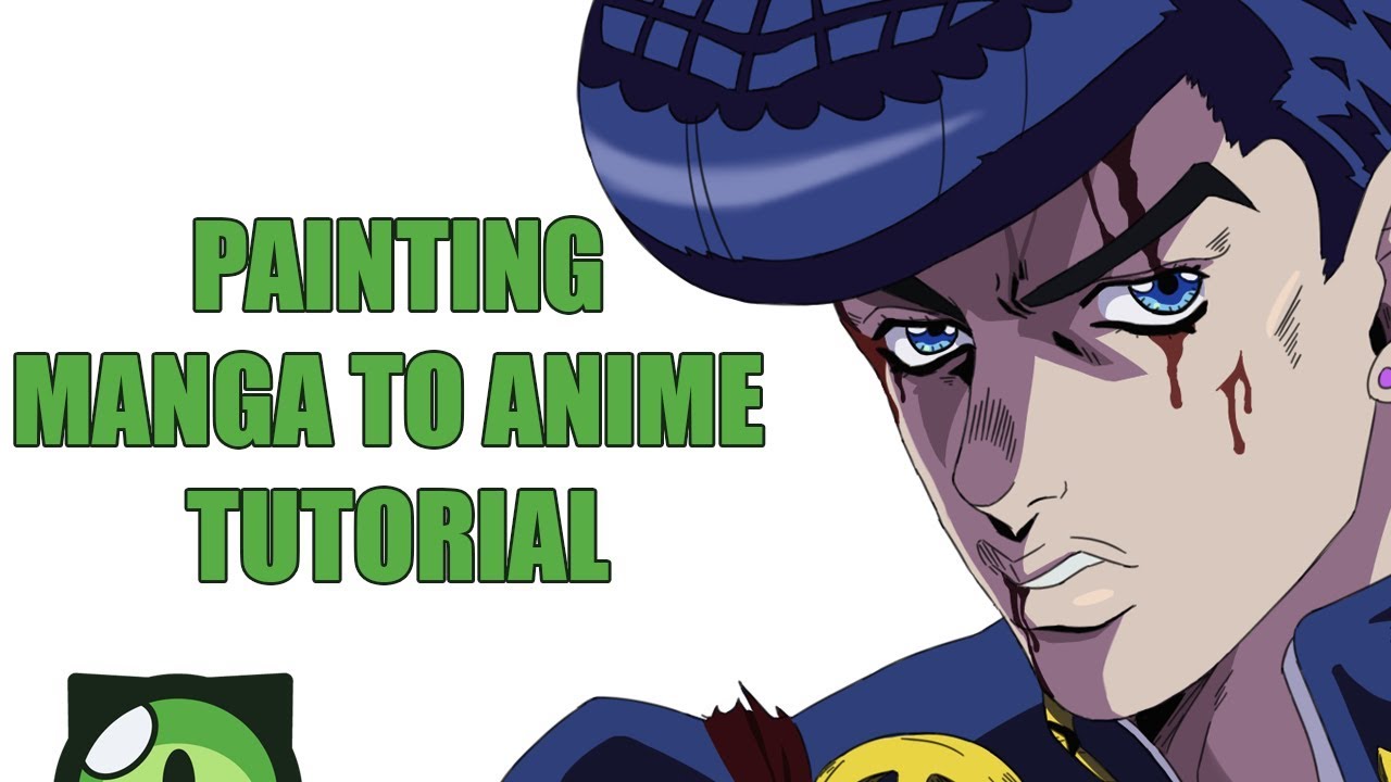 Manga to Anime Adaptation Tutorial | (Cel Shading Tutorial) - YouTube