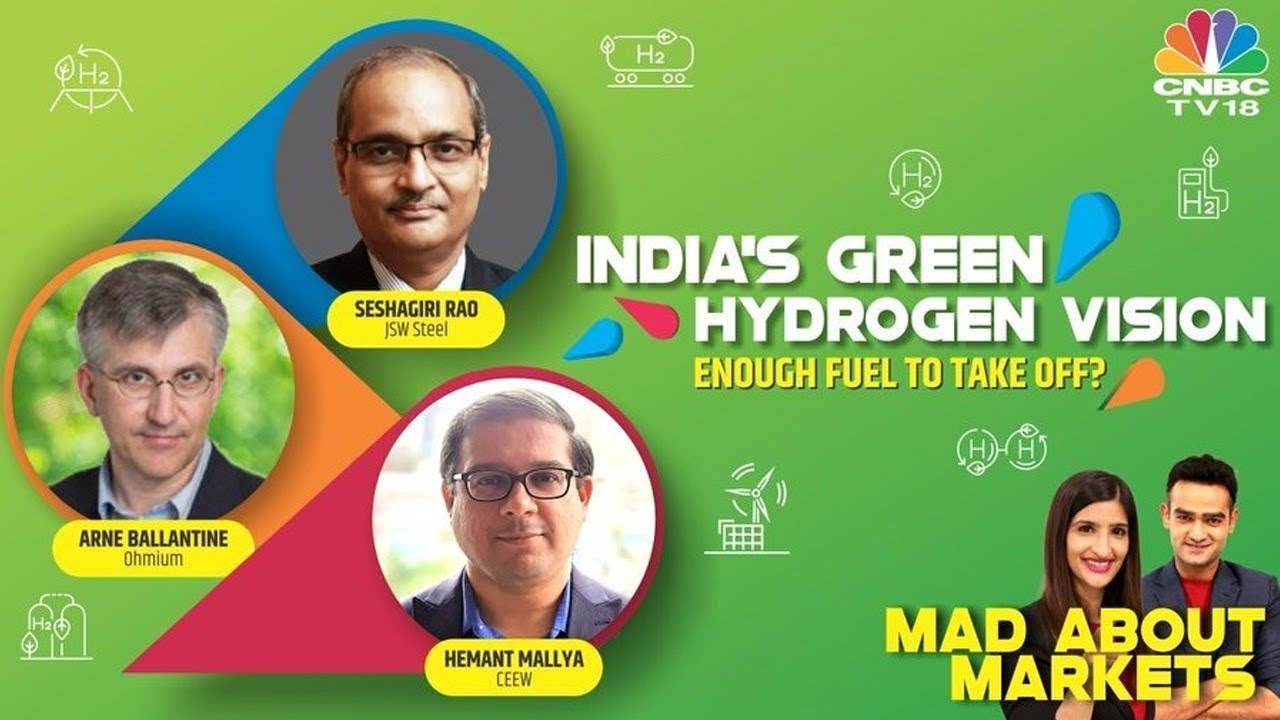 Decoding India's Green Hydrogen Vision: Enough Fuel To Take Off? Experts Discuss | Mad About ...
