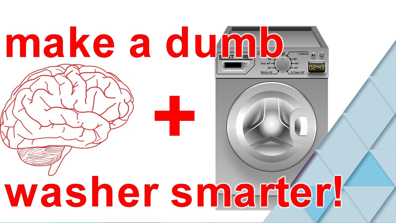 easy way to get alerts when a washer is done. - YouTube