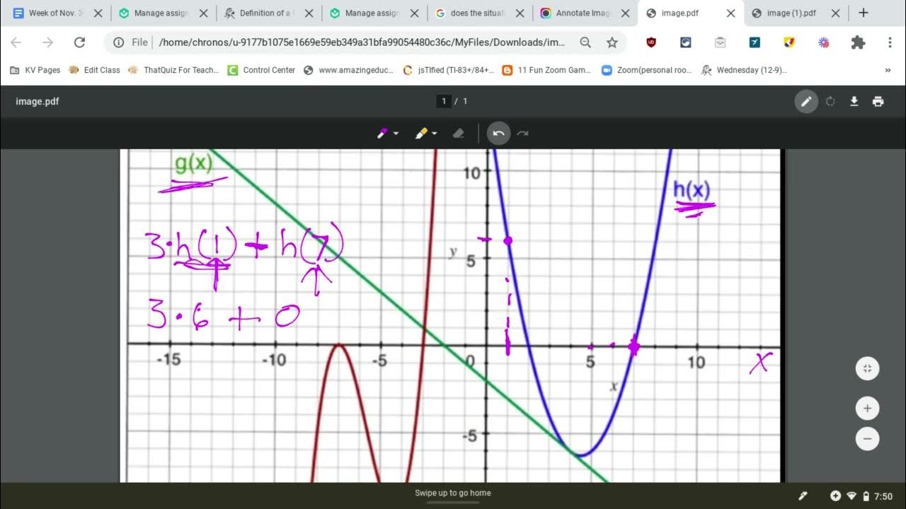 A1 Evaluating graph functions - YouTube