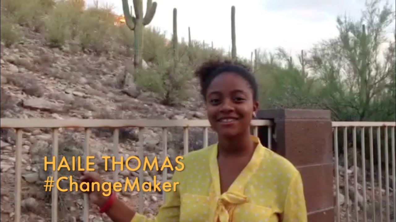 Haile Thomas, Founder of The HAPPY Org: 30-Second Change-Maker - YouTube