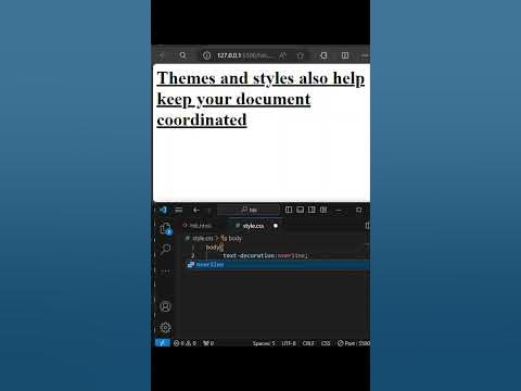 Text decorations in html css #music #beat #python #html #pythontricks #css - YouTube