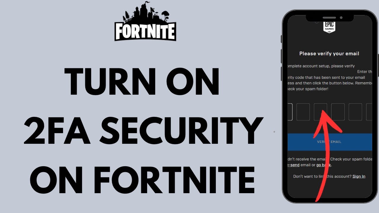 How to Enable 2FA Security on Fortnite (EASY!) |Turn Two Factor ...