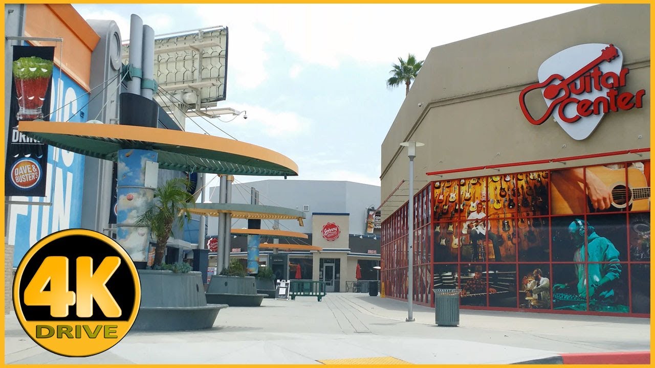 Driving Tour of The Outlets at Orange (Shopping mall)-2 [4K] - YouTube