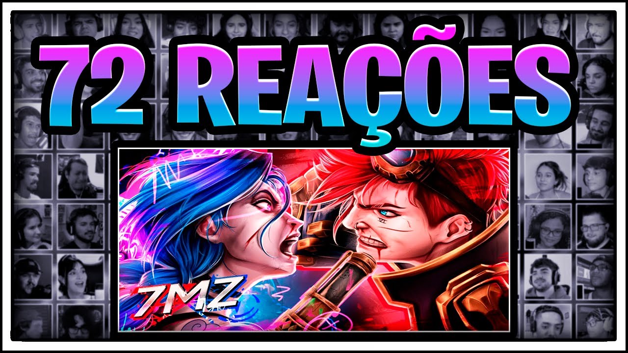 MULTREACT - VI E JINX - 7 Minutoz - YouTube