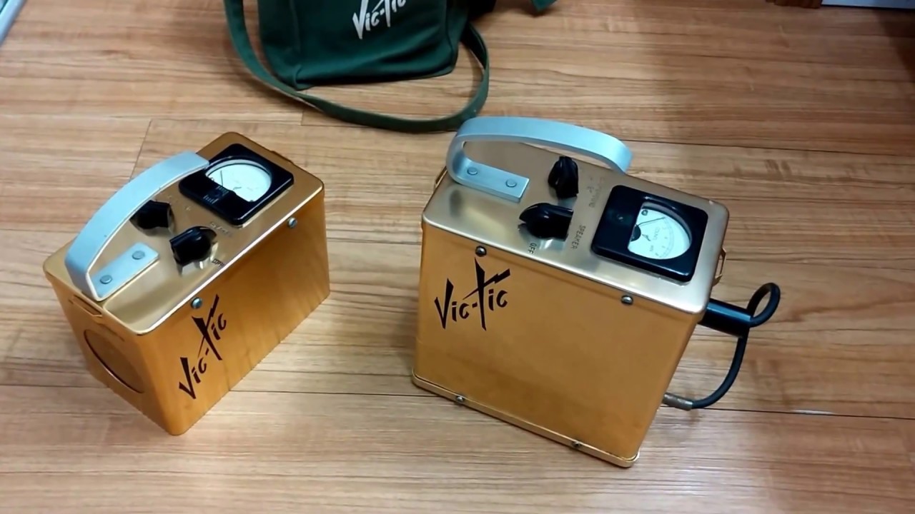 Victoreen Model 631 "Vic-Tic" Geiger counters - YouTube