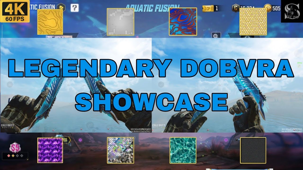 Legendary Dobvra Light's Echo Showcase CODM | Legendary Manta Ray | Aquatic Fusion Draw COD ...