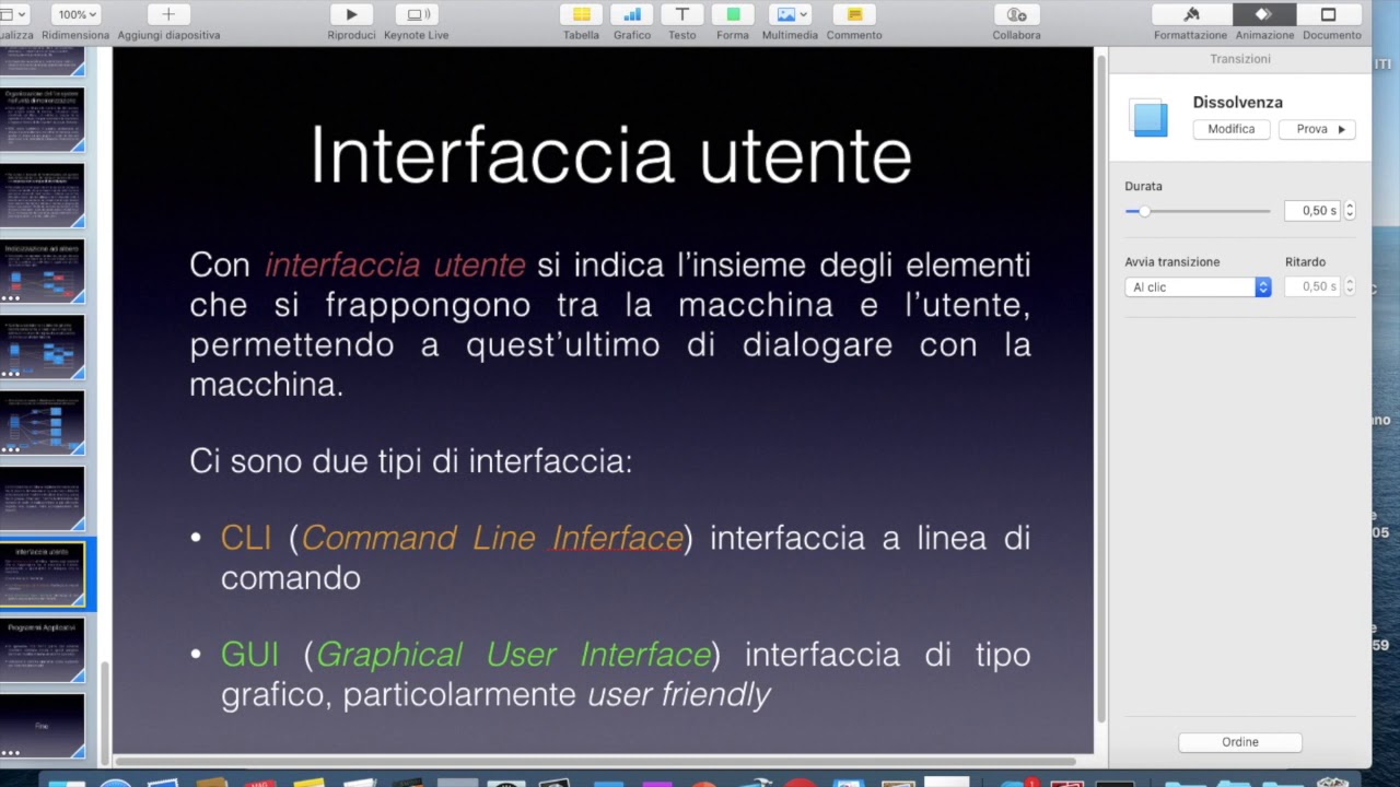 Sistemi Operativi Parte 7: L'interfaccia Utente - YouTube