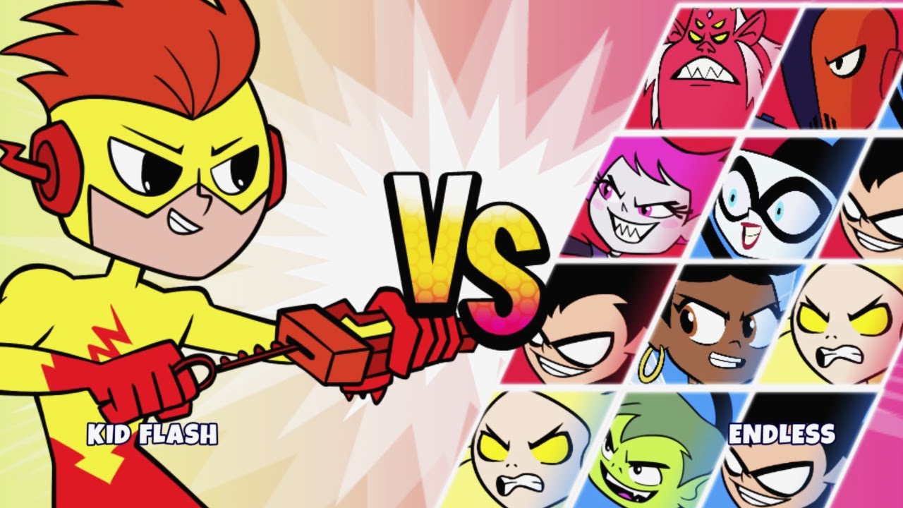 Facing Kid Flash - Teen Titans Go: Jump Jousts 2 [Cartoon Network Games ...