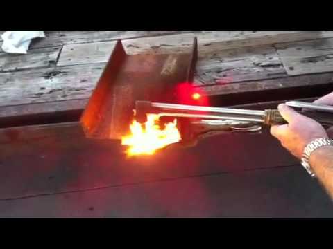 San Juan Fiberglass pools burn test - YouTube