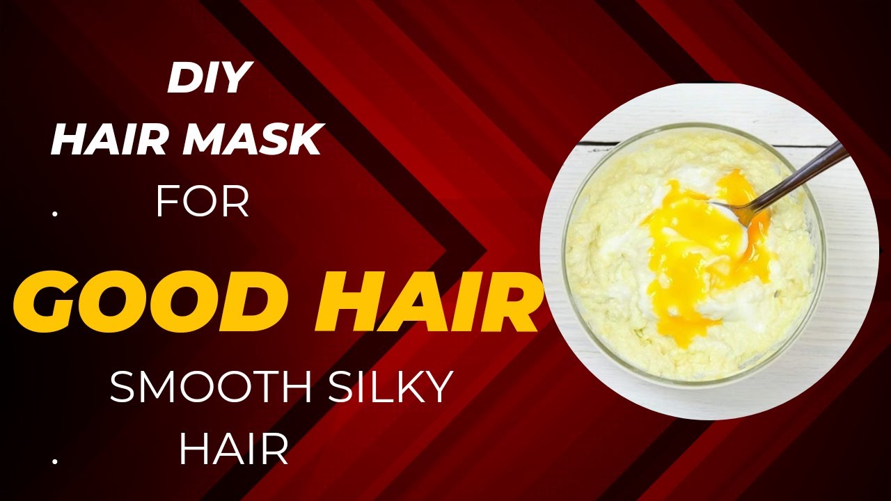 DIY Natural Hair Mask | Easy And Effective Homemade Hair Mask | BEAUTY ...