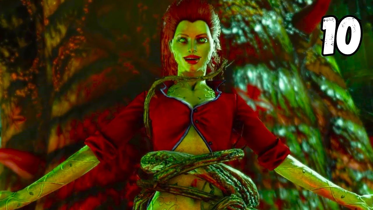 Poison Ivy Boss Fight Batman Arkham Asylum Full Playthrough Part