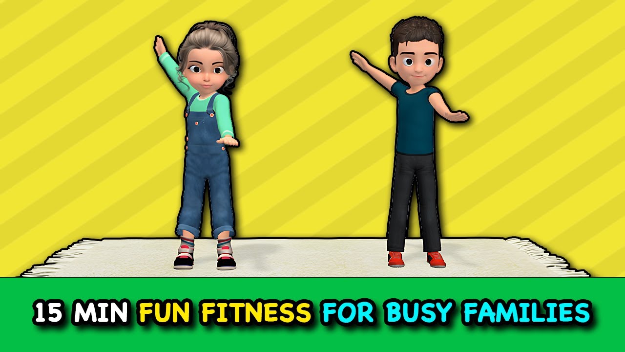15-Min Kids Workout: Fun Fitness for Busy Families! - YouTube