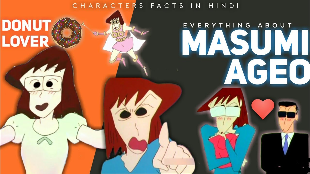 || Shinchan || Everything About Ageo mam || Jaan lo ajeeb Ageo mam ke ...