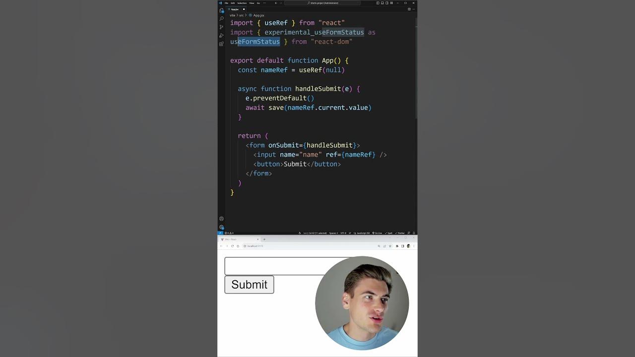 New Useformstatus React Hook Youtube